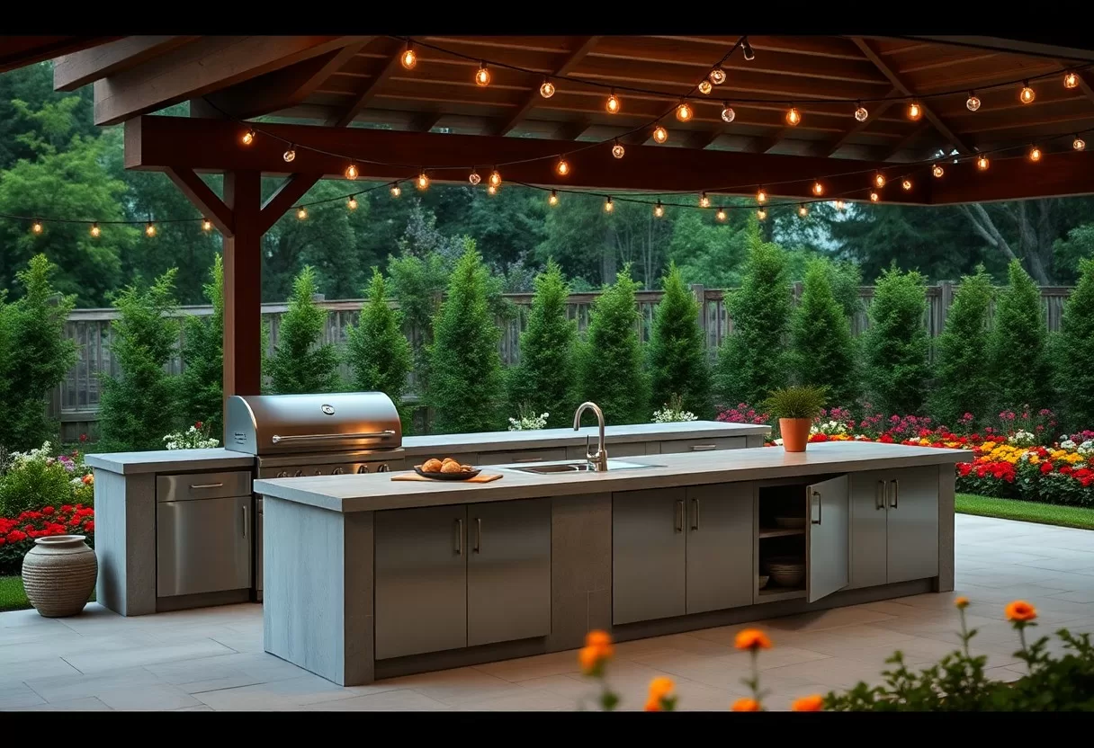 Creating the Perfect Outdoor Kitchen - Trends in Garden Entertainment ...