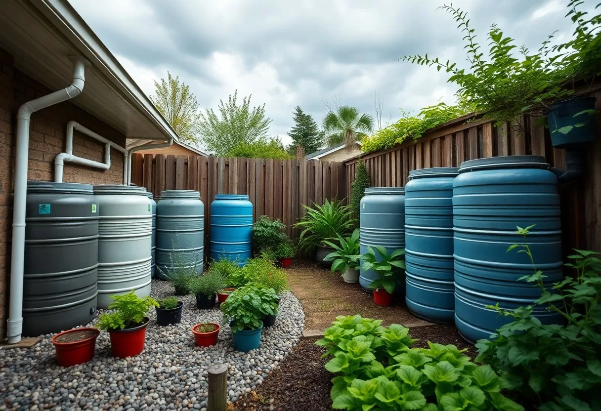 Rain-to-Table - Harvesting Rainwater for Garden Abundance - 3D House ...